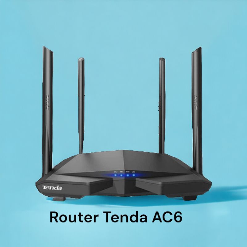Jual Router Tenda AC6 DualBand 4G/5G | Shopee Indonesia