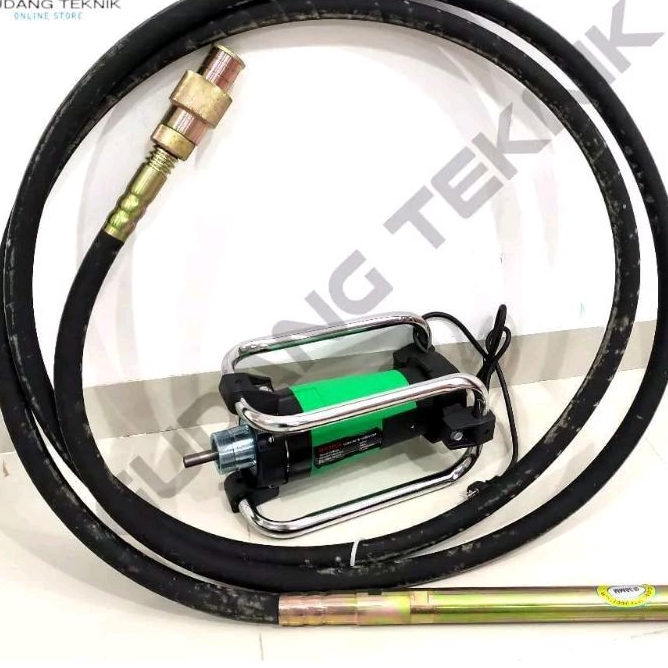 Jual mesin vibrator pemadat cor semen /concrete vibrator listrik + selang 4 meter komplit ...