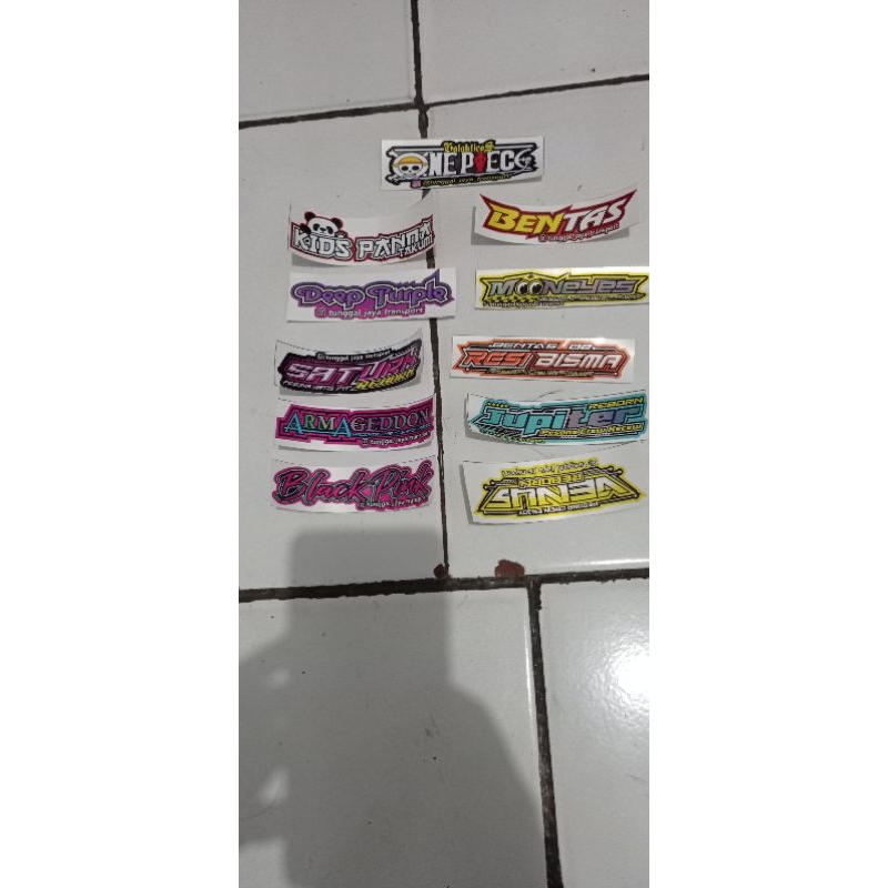 Jual stiker julukan bis | Shopee Indonesia