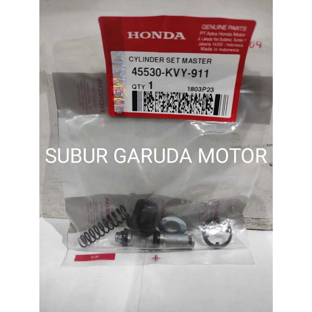 Jual MASTER REM VARIO BEAT SCOOPY PCX CBU TIPE KVY MERK AHM REPAIR KIT ...