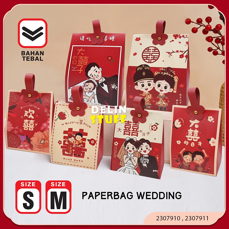 Jual Paperbag Wedding Paper bag Sernikahan Teapai Kotak Handuk Phangteh ...