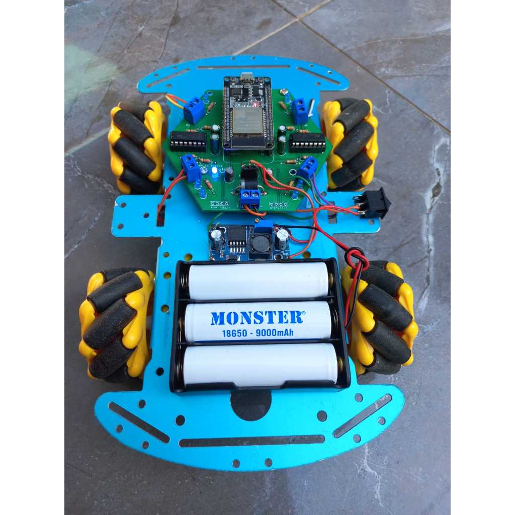 Jual Mobile Robot ESP32 Mecanum Wheel Omni Directional | Shopee Indonesia