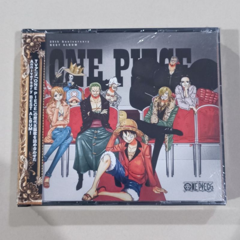 Jual CD One Piece 20th Anniversary Best Album Original 3CD | Shopee ...