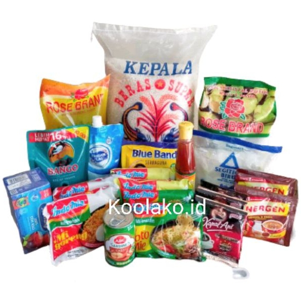 Jual SEMBAKO - Paket Sembako Murah Komplit | Shopee Indonesia