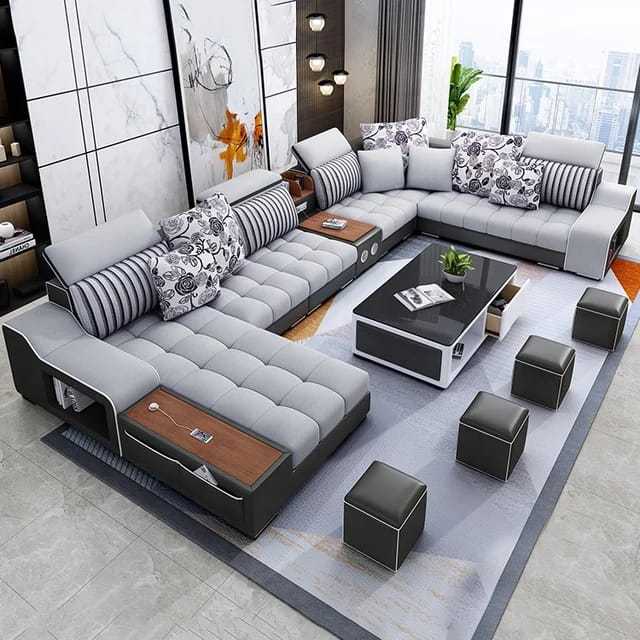 Jual FULL SET SOFA EURO MODERN PREMIUM GRADE LUXURY / SOFA MEWAH / SOFA ...