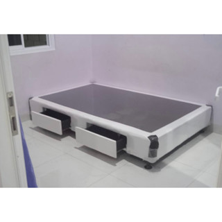 Jual Dipan Divan Box Laci Tanpa Sandaran Kepala | Shopee Indonesia