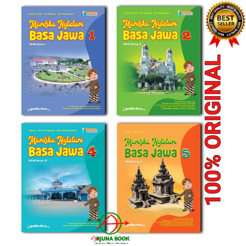 Jual Buku Mardika Ngleluri Basa Jawa Kelas 1 2 4 5 SD/MI Kurikulum ...