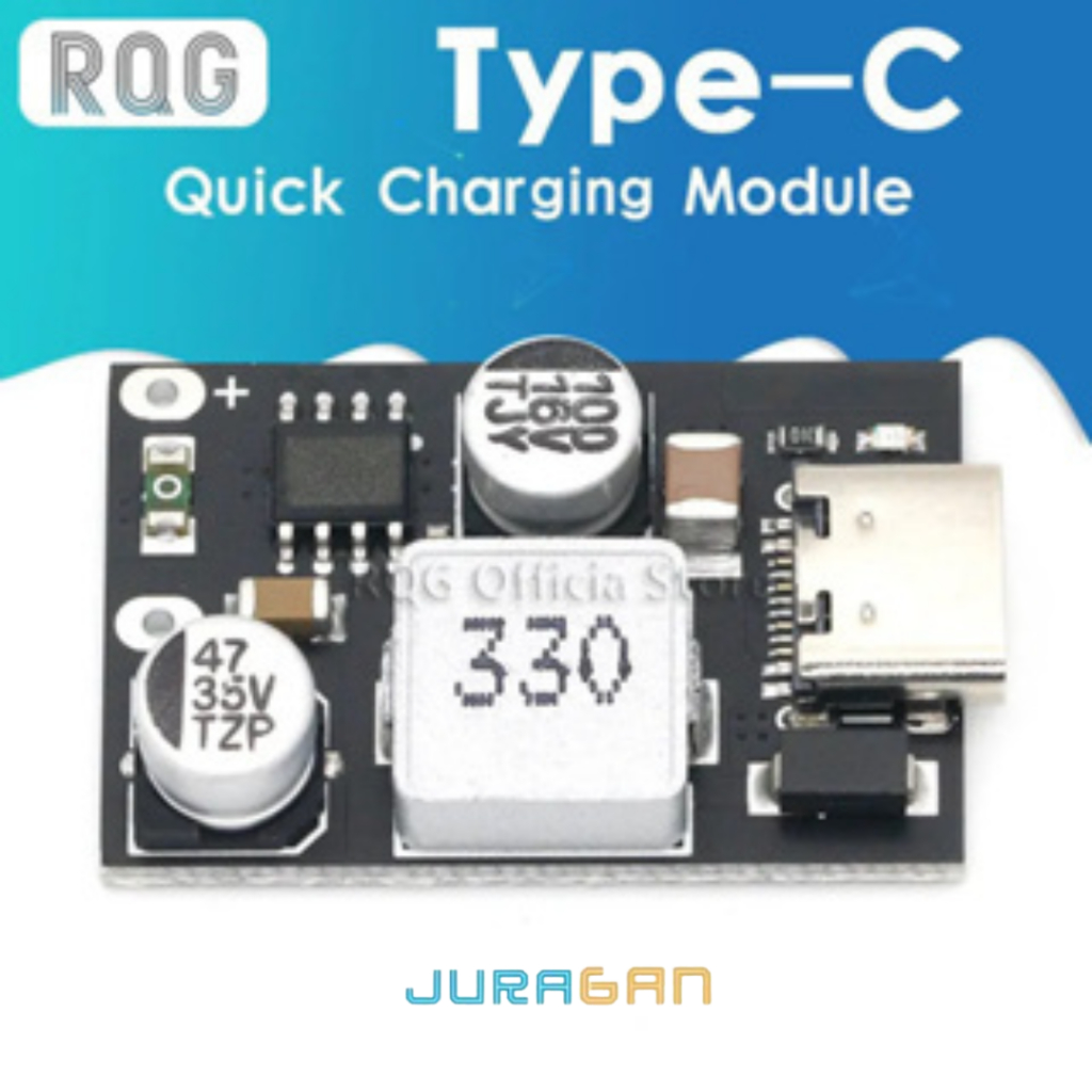 Jual MODUL POWERBANK TYPE C 5V 2A CHARGER BATERAI 18650 | Shopee Indonesia