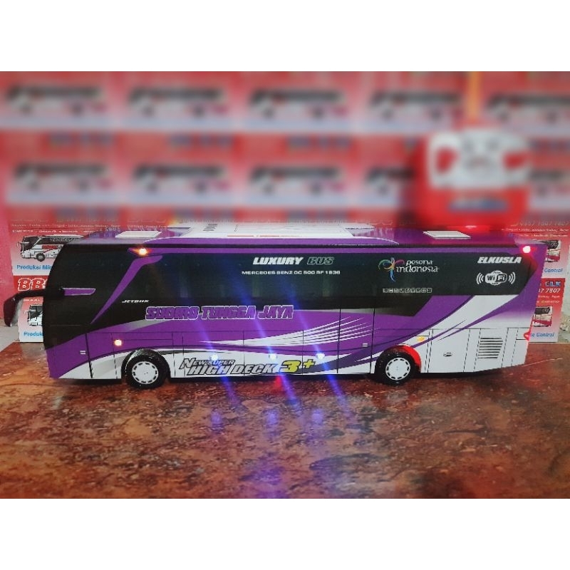 Jual Miniatur bus RC STJ VARESH ( Remot Control ) DETIL RAPIH FULL ...