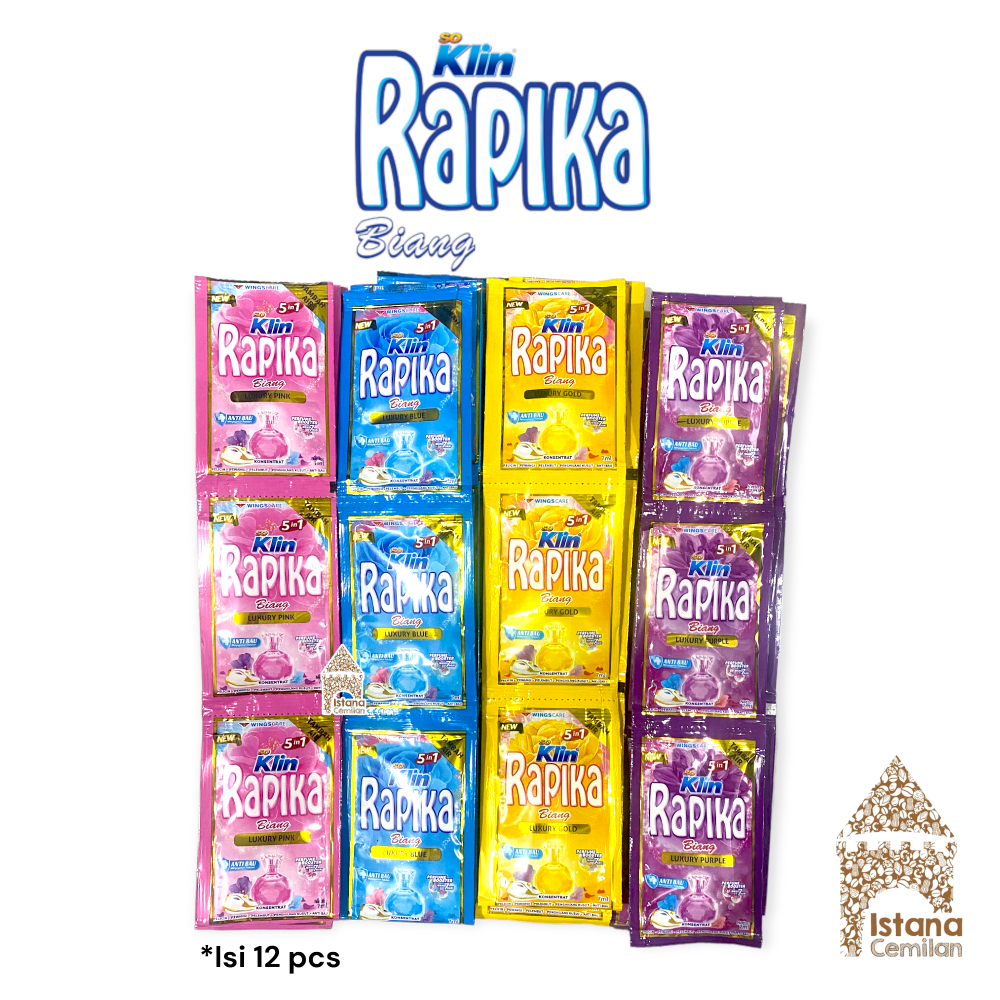 Jual So Klin Rapika Biang Konsentrat Pewangi Pelicin Setrika Pakaian ...