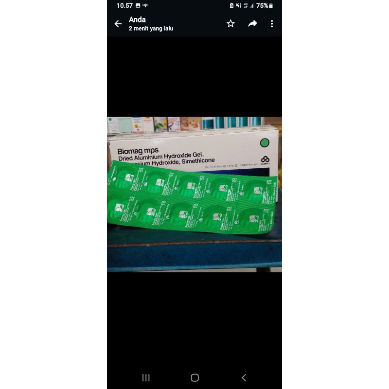 Jual BIOMAG/ OBAT LAMBUNG/ ALYMINIUM HYDROXIDE, MAGNESIUM HYDROXIDE ...