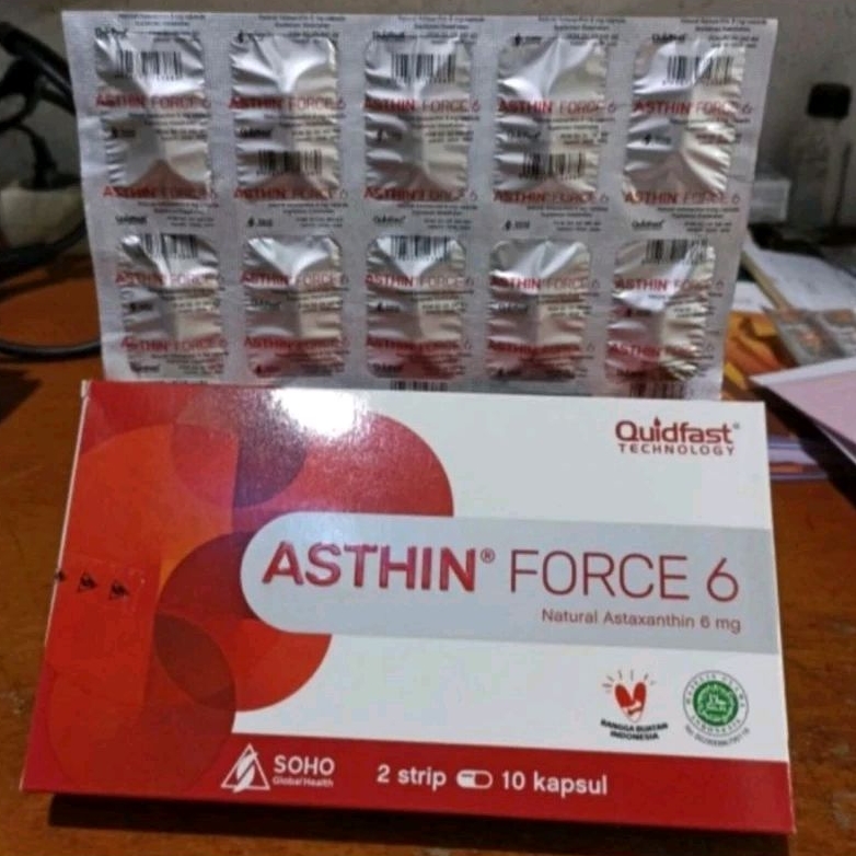 Jual ASTHIN FORCE 6 STRIP 10 KAPSUL | Shopee Indonesia