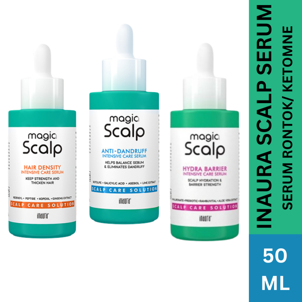 Jual Inaura Magia Sclap Hair Serum 50ml / Perawatan Kulit Kepala ...