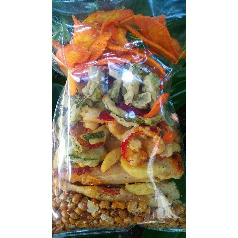 Jual keripik sayur mix 250gr | Shopee Indonesia