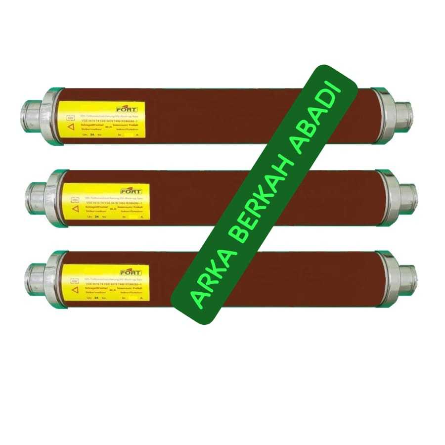 Jual Medium Voltage Fuse Link 125A FMVF-125 45mm x 64mm x 442mm 24kV ...