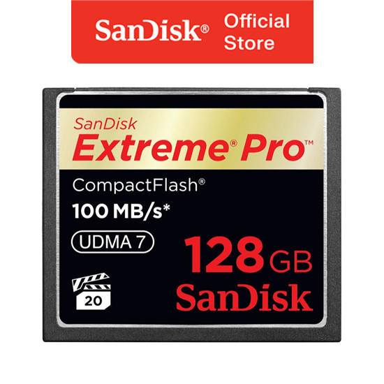 Jual SanDisk Compact Flash Extreme Pro 128GB 100MB/S 667x - CF Extreme ...