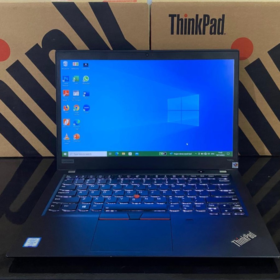 Jual LAPTOP LENOVO THINKPAD T490S INTEL i5 Gen 8 Ram 8 Gb Ssd 256 Gb ...