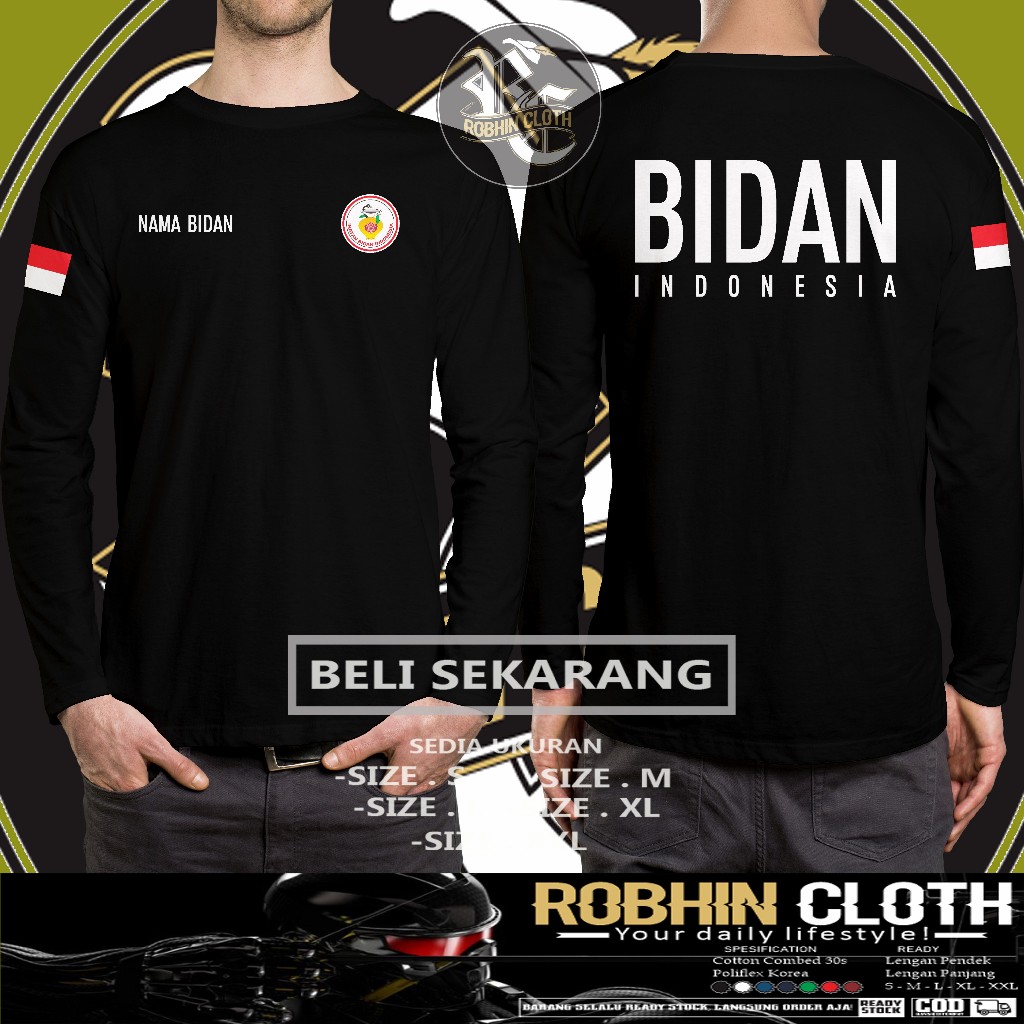 Jual Kaos Baju IBI Ikatan Bidan Indonesia DB Lengan panjang Kaos Distro ... Jual Kaos Baju IBI Ikatan Bidan Indonesia DB Lengan panjang Kaos Distro ...