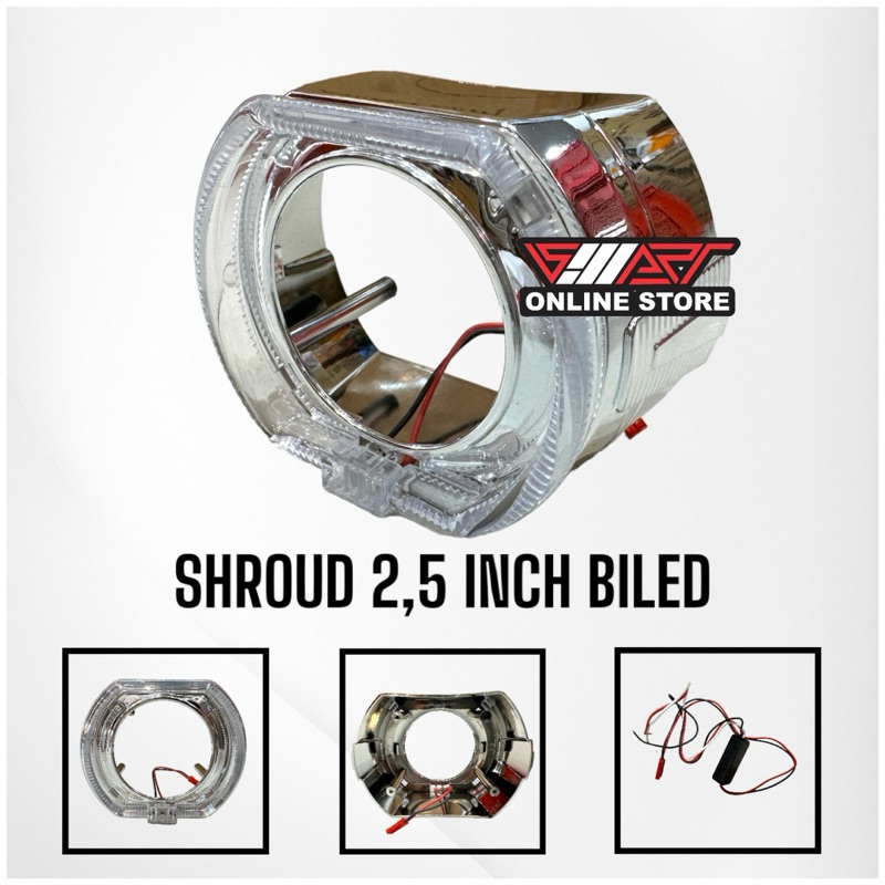 Jual SHROUD BILED 2.5 INCH / ANGEL AYE BILED 2,5 INCH | Shopee Indonesia
