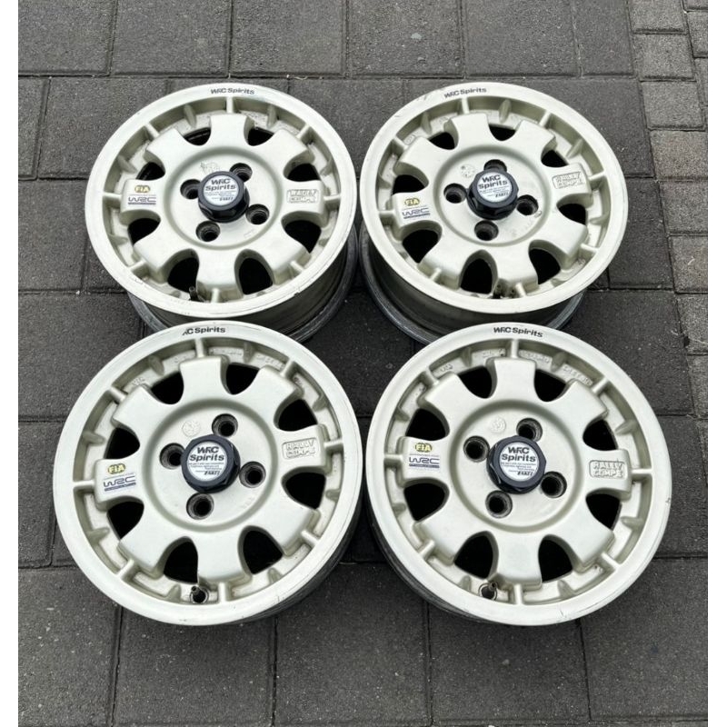 Jual Velg Original ENKEI COMPE Rally Ring 13. Made in Japan. Lebar 5.5 ...