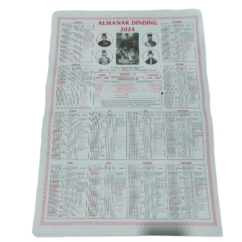 Jual Kalender Jumbo 2024 64x44 |Almanak Dinding 2024 | Kalender Almanak ... Jual Kalender Jumbo 2024 64x44 |Almanak Dinding 2024 | Kalender Almanak ...