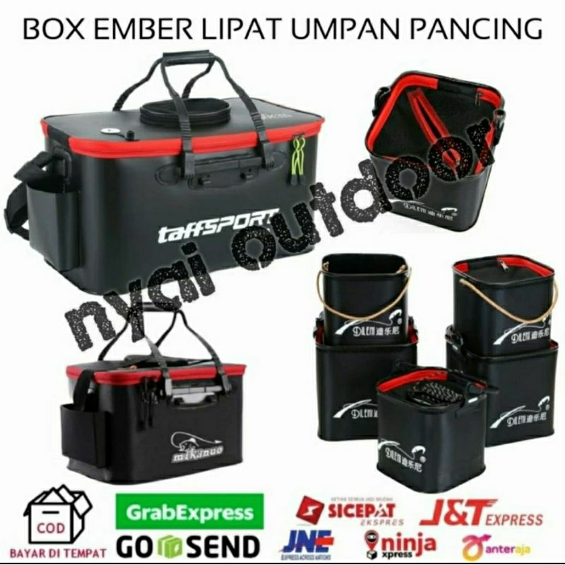 Jual box ember lipat portabel box tempat umpan hidup pancing dan hasil ...