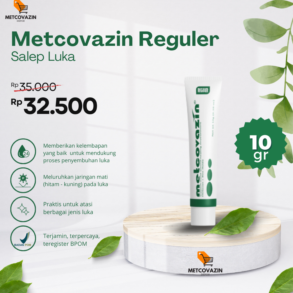 Jual Metcovazin Reguler 10 gr | Salep Perawatan Luka | Shopee Indonesia