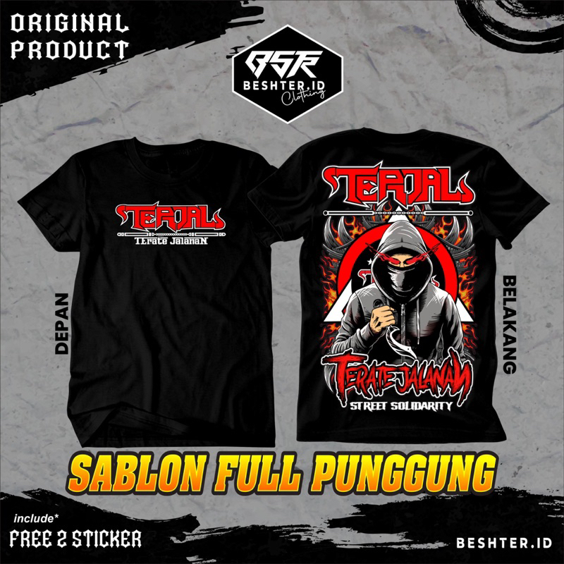 Jual Kaos TERJAL v2 Full Punggung - Kaos Terate Jalanan - Kaos PSHT ... Jual Kaos TERJAL v2 Full Punggung - Kaos Terate Jalanan - Kaos PSHT ...