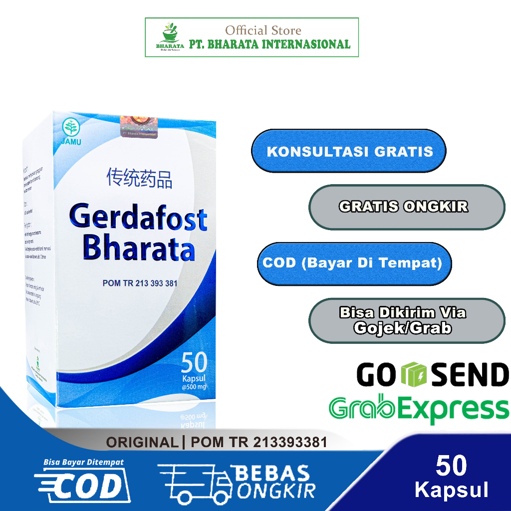 Jual Gerdafost Bharata - Obat Gerd - Obat Maag Akut & Kronis - Obat ...