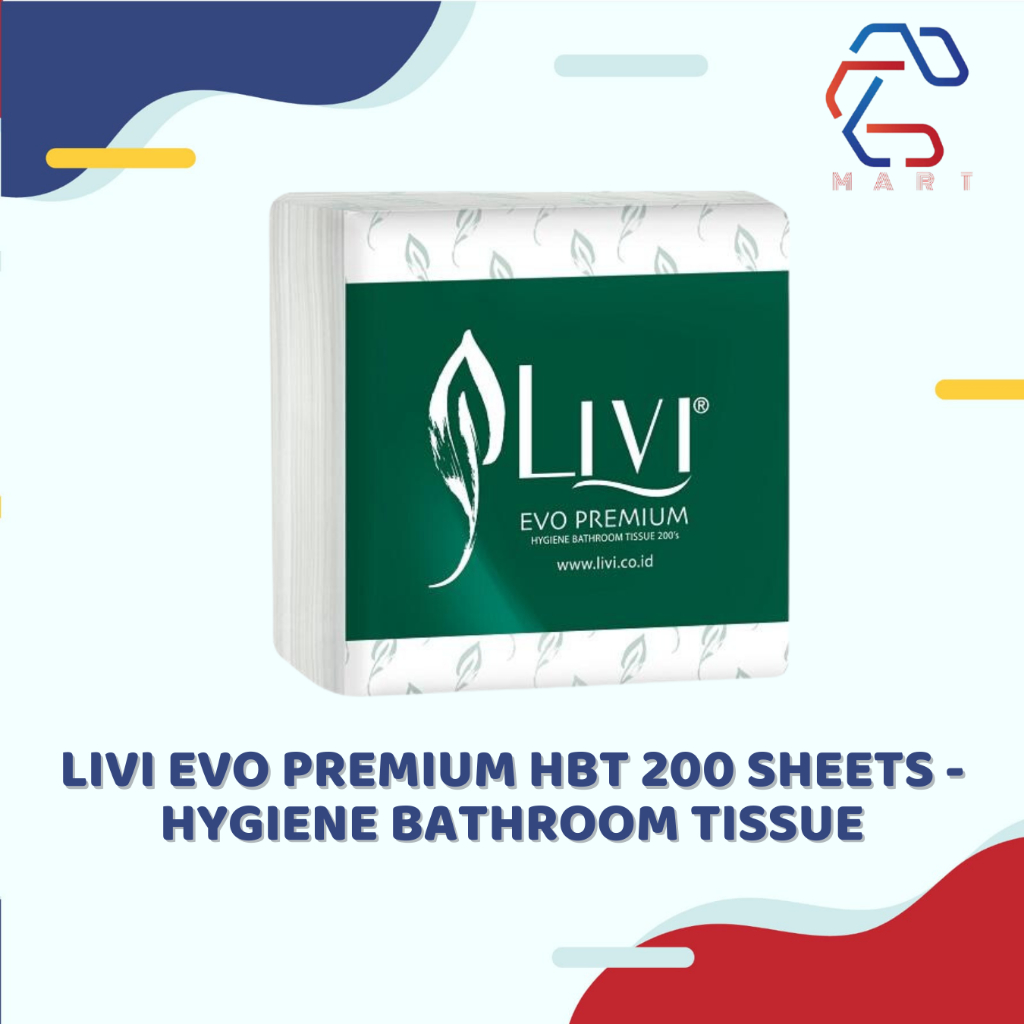 Jual Livi Evo Premium HBT 200 Sheets - Hygiene Bathroom Tissue | Shopee ...