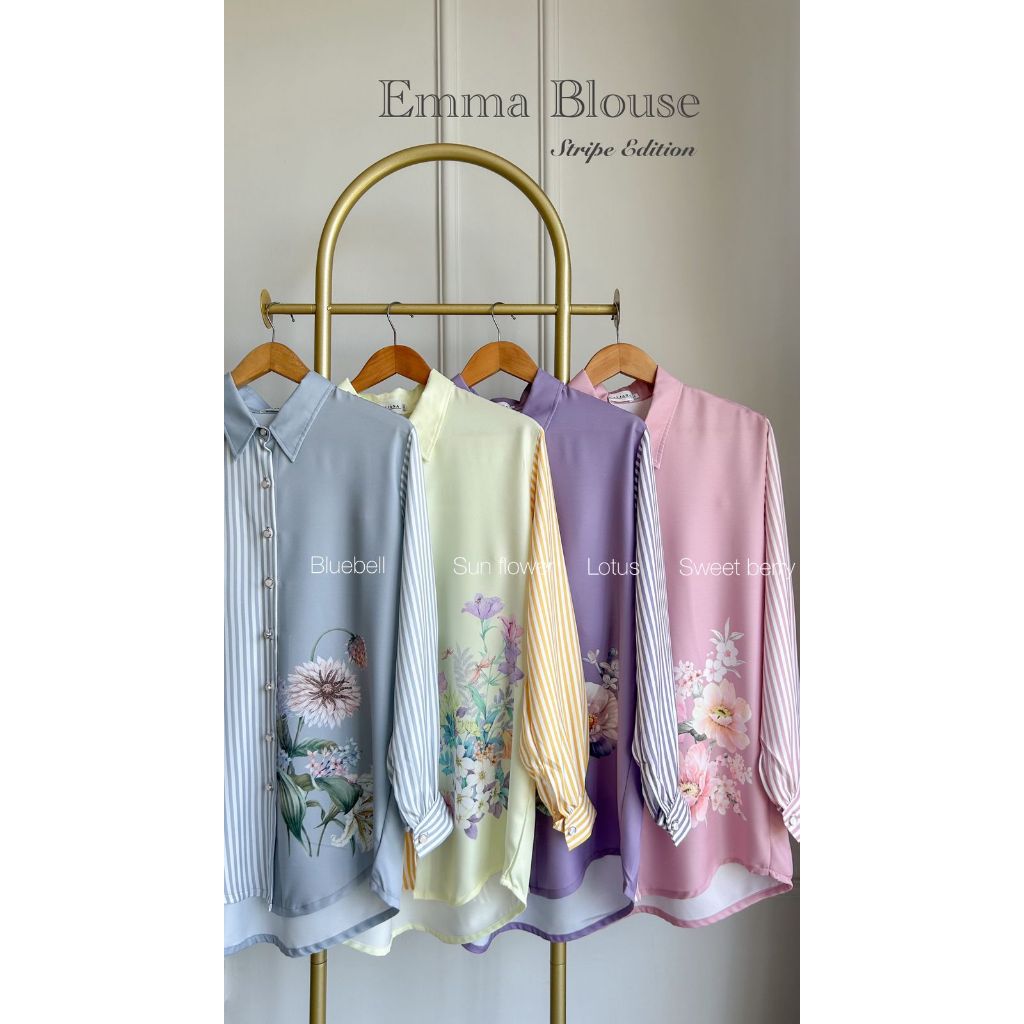 Jual EMMA BLOUSE (PRE-ORDER) | Shopee Indonesia