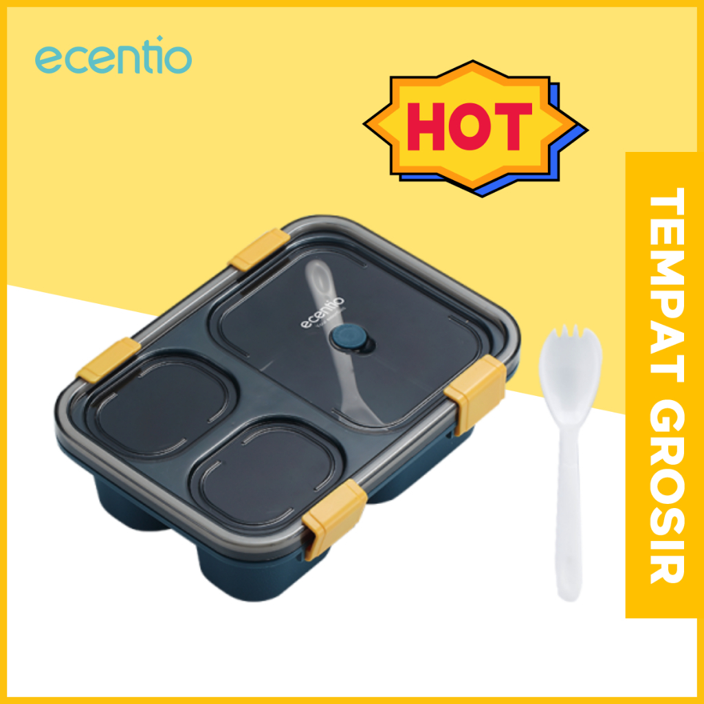 Jual ecentio lunch box 3 Grid Kotak bento PP tempat bekal lunch box ... Jual ecentio lunch box 3 Grid Kotak bento PP tempat bekal lunch box ...