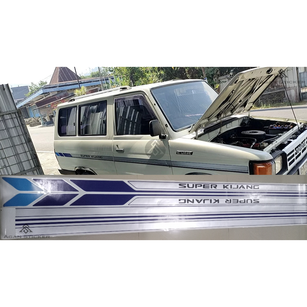 Jual Stiker kijang super LONG/SHORT Sticker mobil kijang super Stiker ...