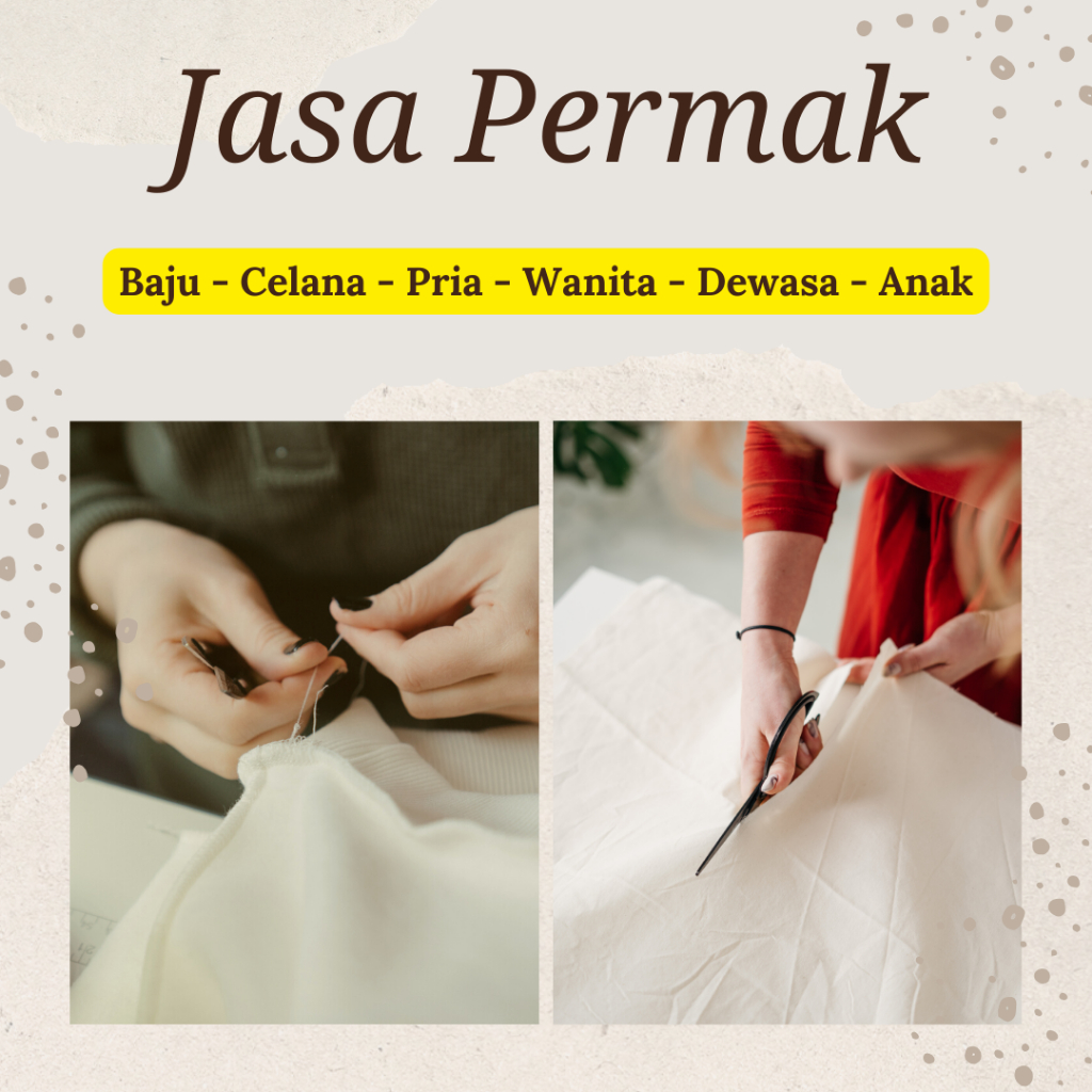 Jual Jasa Permak Baju Celana Pria Wanita Dewasa Anak | Shopee Indonesia