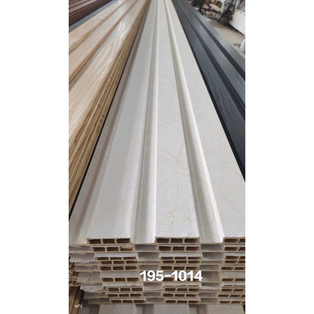 Jual wall panel WPC / wood panel wpc ukuran 3m/4m x 19.5cm x 1cm ...