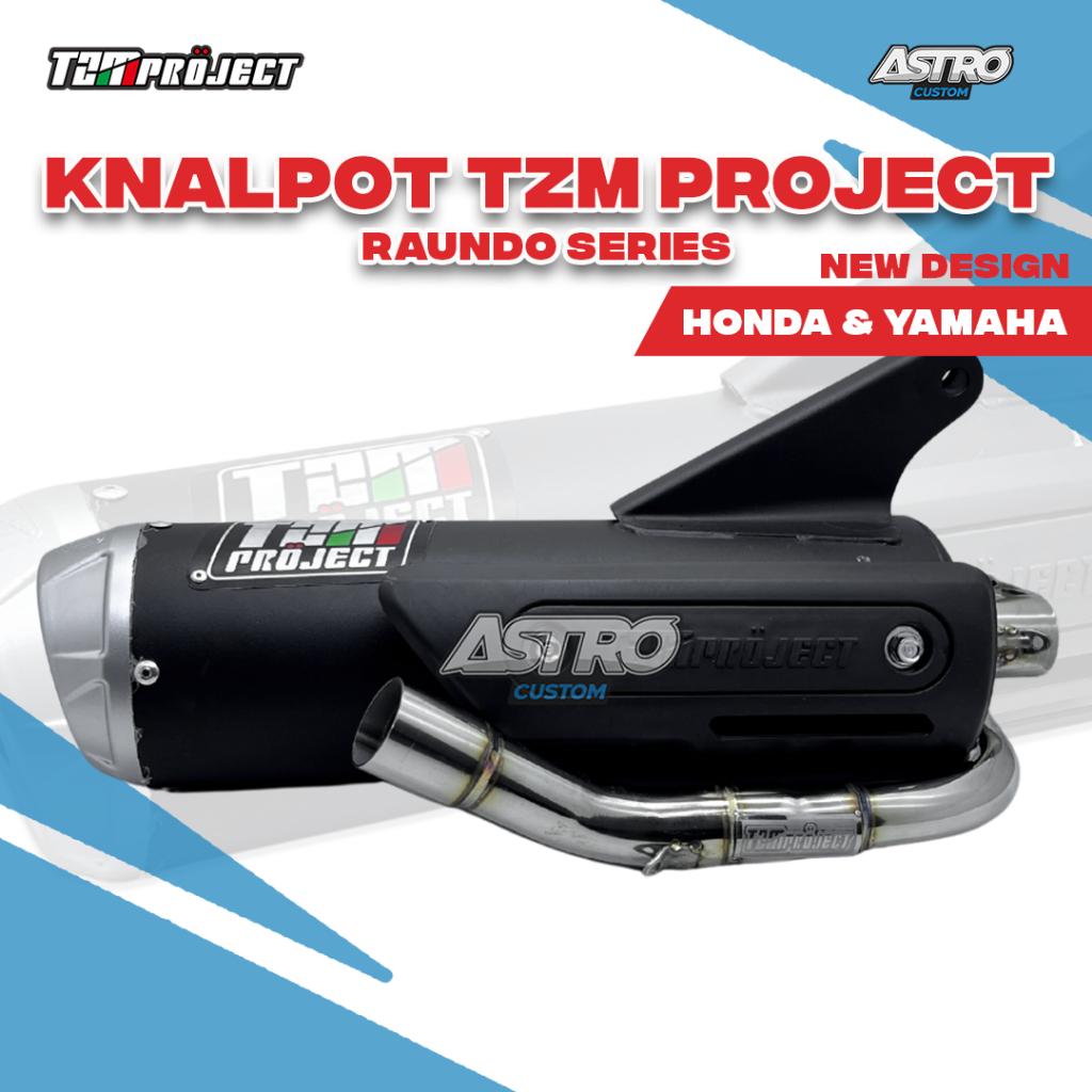 Jual Knalpot TZM Project NGX Raundo Vario 125 Vario 150 Beat Scoopy ...