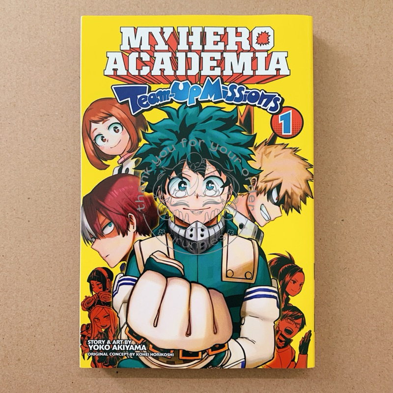 Jual [READY] Comic MHA My Hero Academia: Team Up Mission vol. 1 by Yoko ...