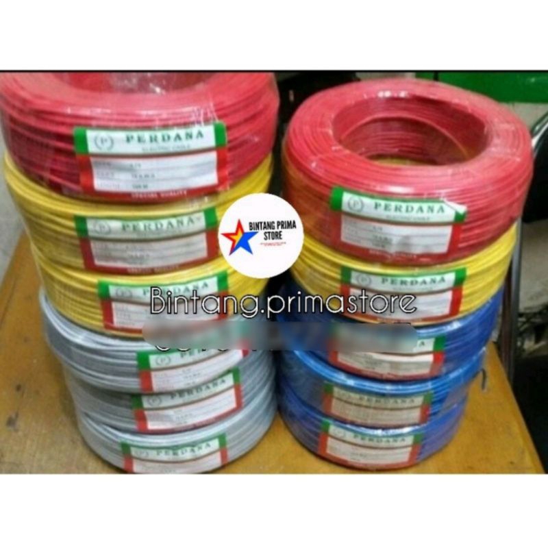 Jual Kabel NYAF/serabut merk perdana/Pulung/Daisaku ukuran 1x0.75 Eceran/Meteran | Shopee Indonesia