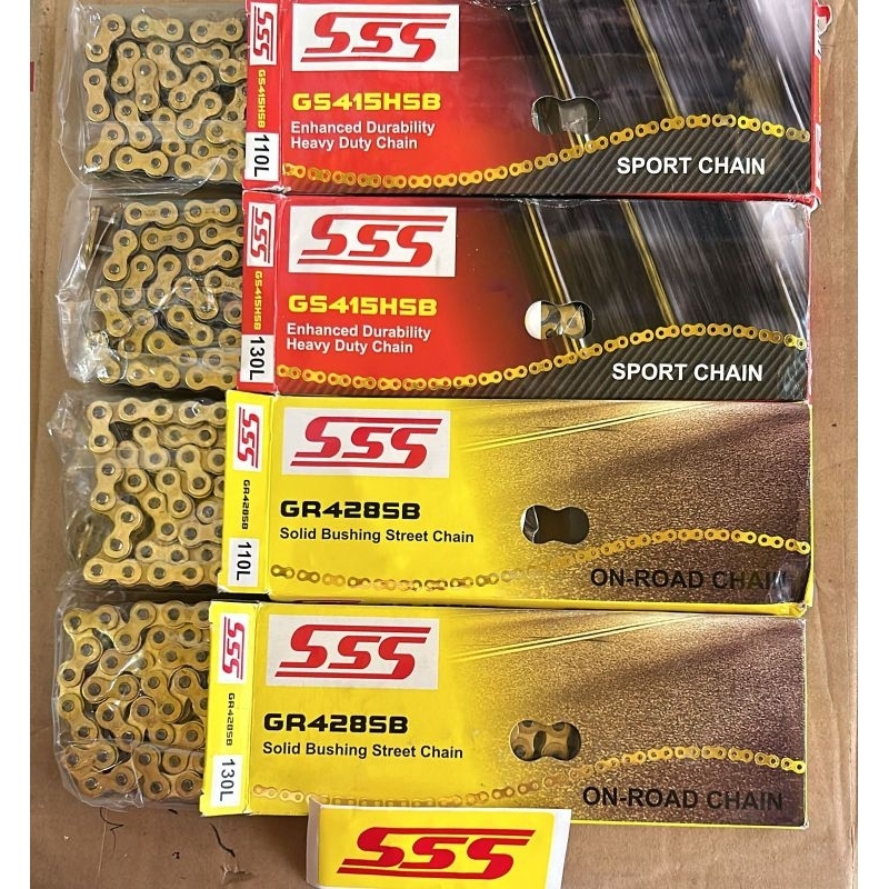 Jual [READY] RANTAI SSS 415 HSB GOLD 110L 130L 415 HSBT 428 SB - 110L 130L ORIGINAL MURAH ...