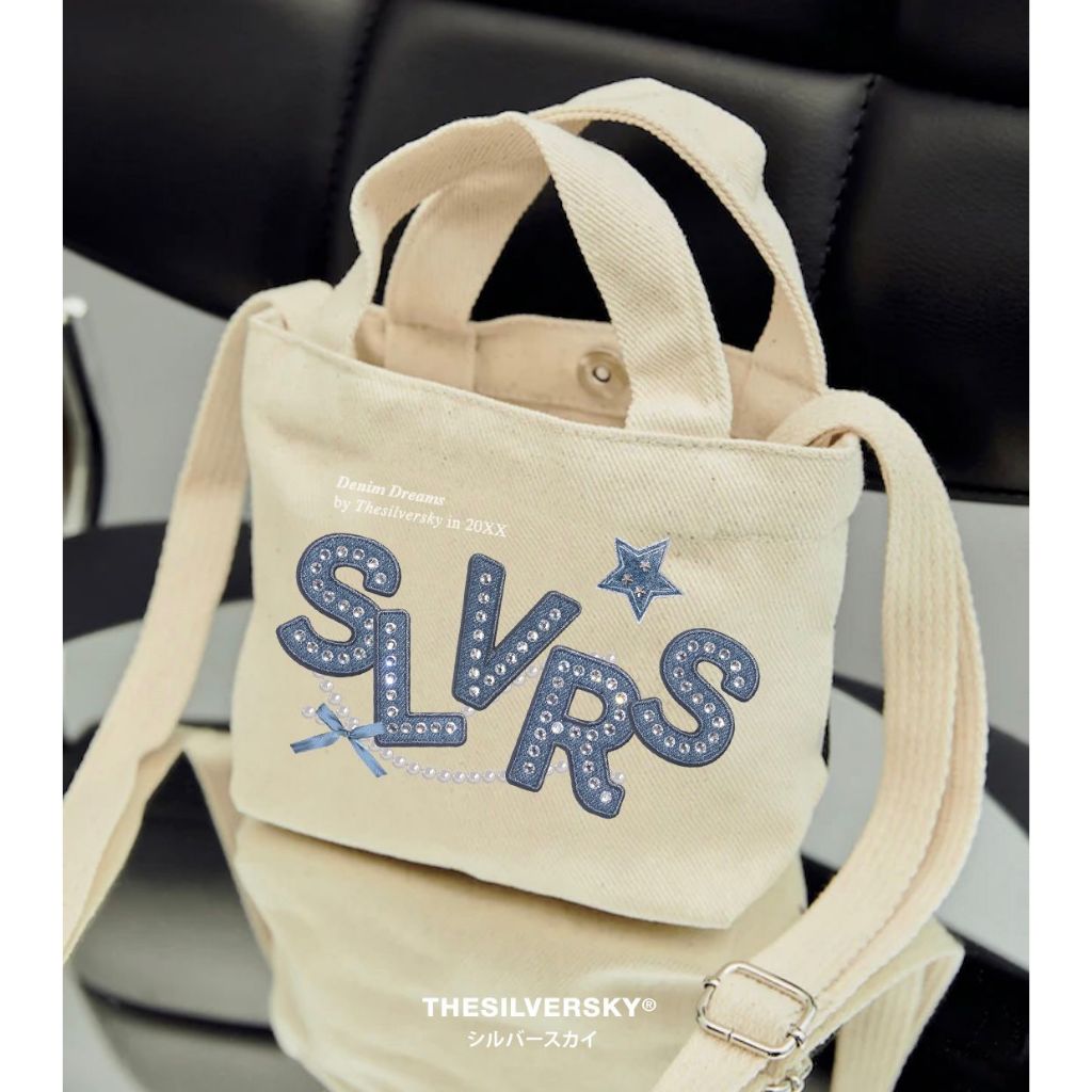Jual Thesilversky Mini Canvas Sling Bag Premium | Tas Kanvas Wanita ...