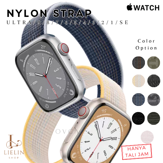 Jual Apple Strap ULTRA 9 8 7 6 5 4SE Nylon Sport Band Tali Jam IWatch ...