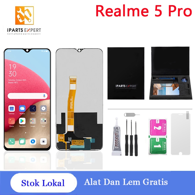 Jual IPARTSEXPERT LCD Asli untuk Realme 5 pro RMX1971 LCD Layar Sentuh ...