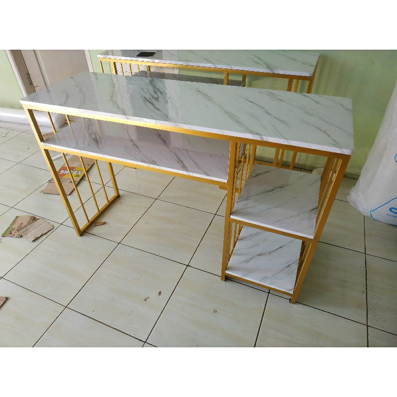 Jual meja nail art ambalan sisi 120 dan 100 cm | Shopee Indonesia