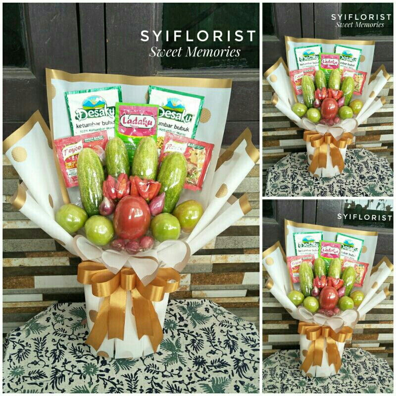 Jual BUKET SAYUR SMALL UNTUK HADIAH WISUDA, ULTAH, VALENTINE ...