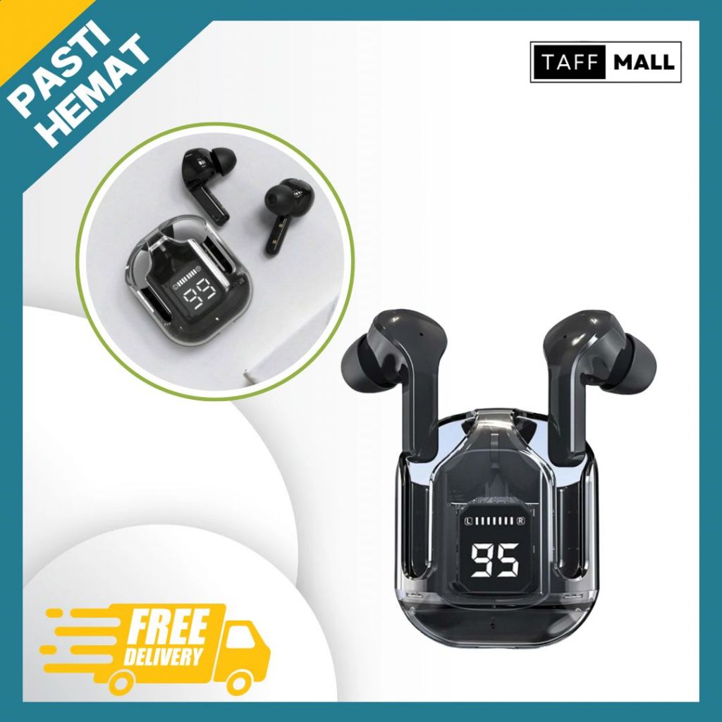 Jual TWS Earphone Bluetooth 5.3 Smart EN C IP X5 300 mAh | Shopee Indonesia