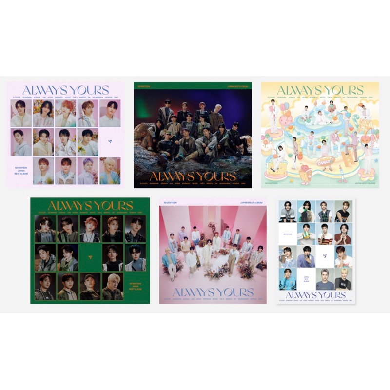 Jual always yours album seventeen unsealed new | Shopee Indonesia