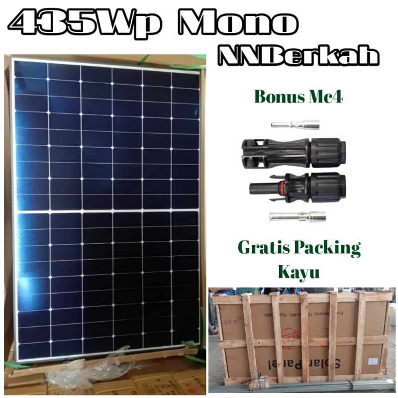 Jual Solar Panel Maysun 435Wp Mono Solar Cell Panel Tenaga Surya ...