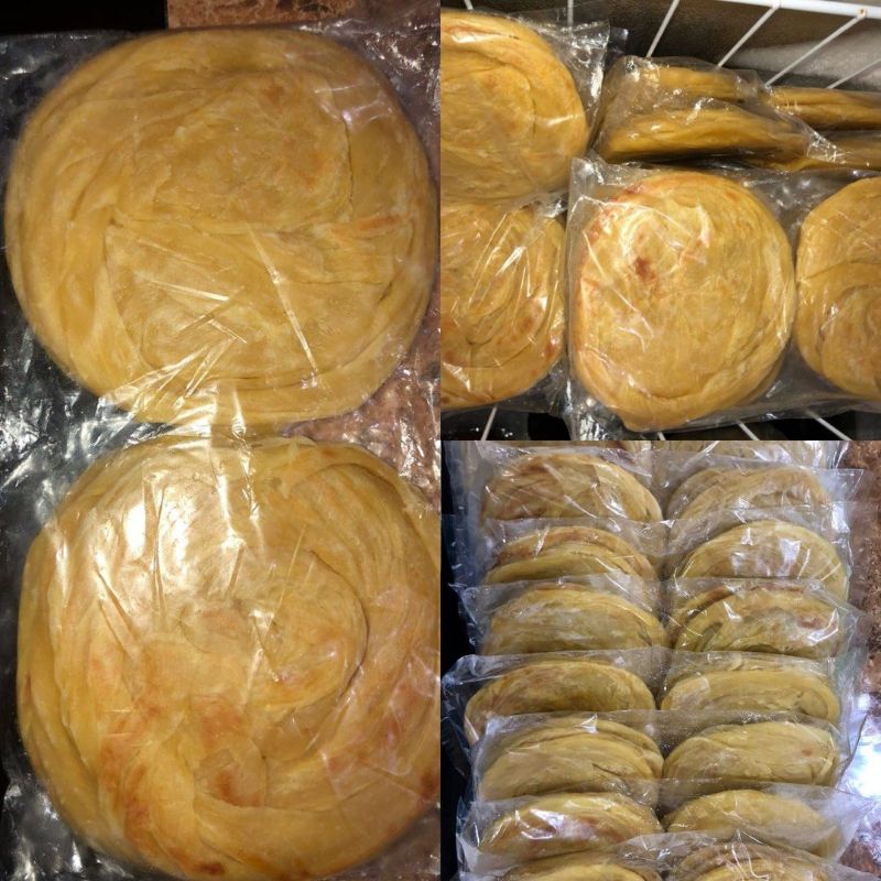 Jual Roti Canai frozen isi 5 / Roti Canai beku | Roti Cane Medan | Roti ...