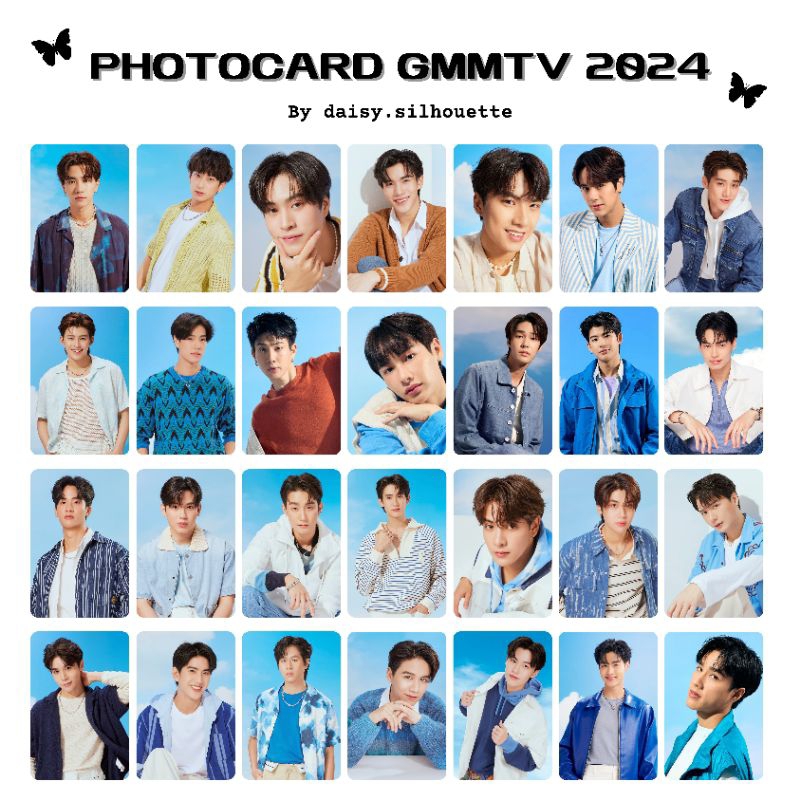 Jual [MINIMAL ORDER 5] PHOTOCARD GMMTV 2024 || 1 SISI GLOSSY ...