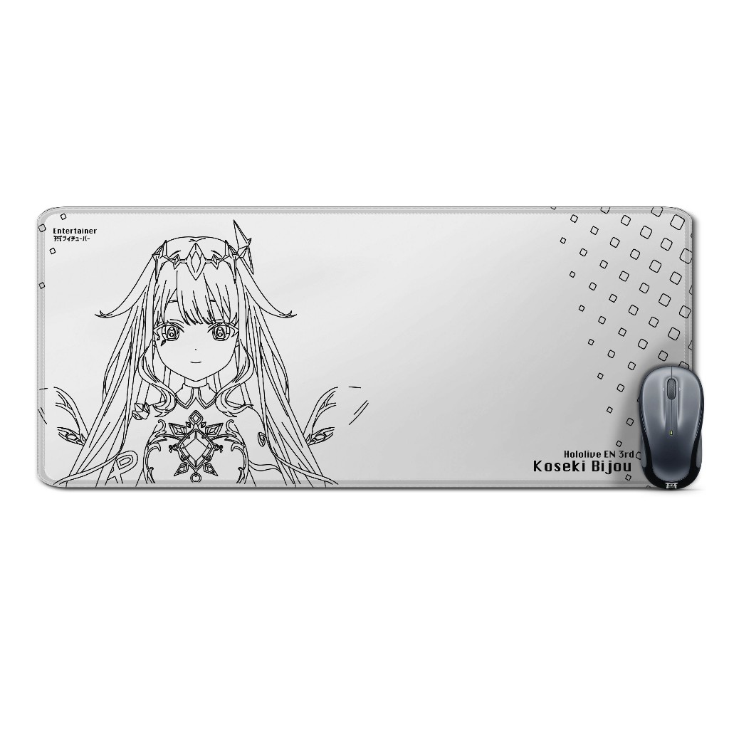 Jual Deskmat mousepad extended anime vtuber KOSEKI BIJOU LINE Hololive ...